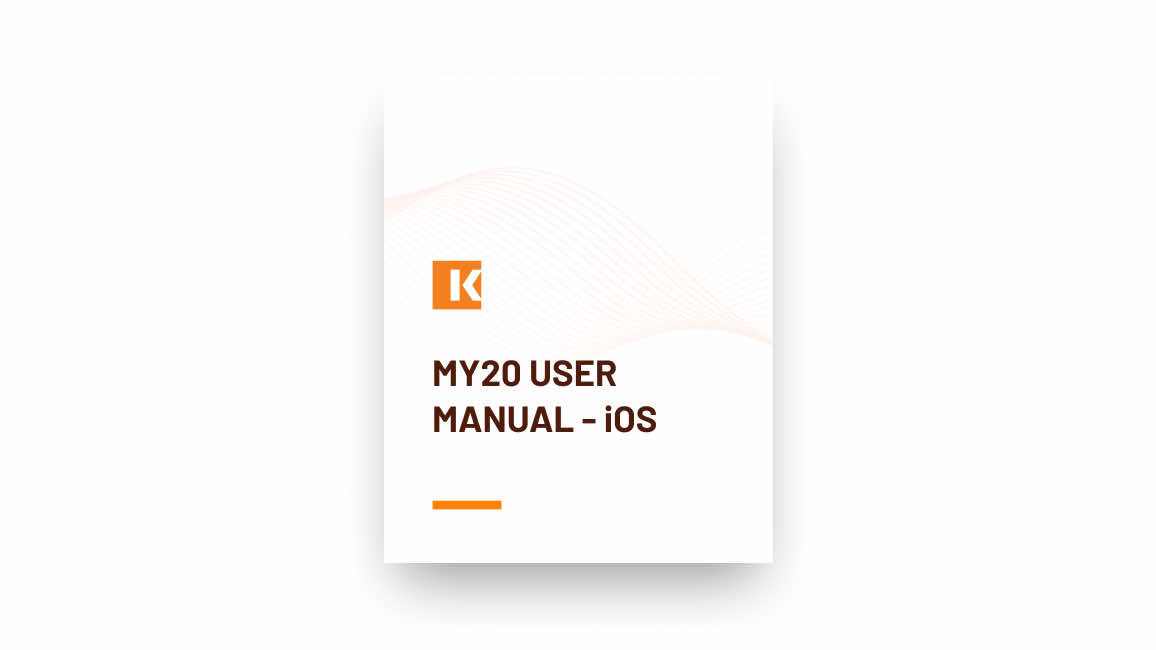 My20 iOS App User Manual (PDF) - Konexial